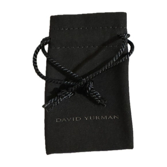 David Yurman | Jewelry | David Yurman 4x25 Small Pouch Black | Poshmark